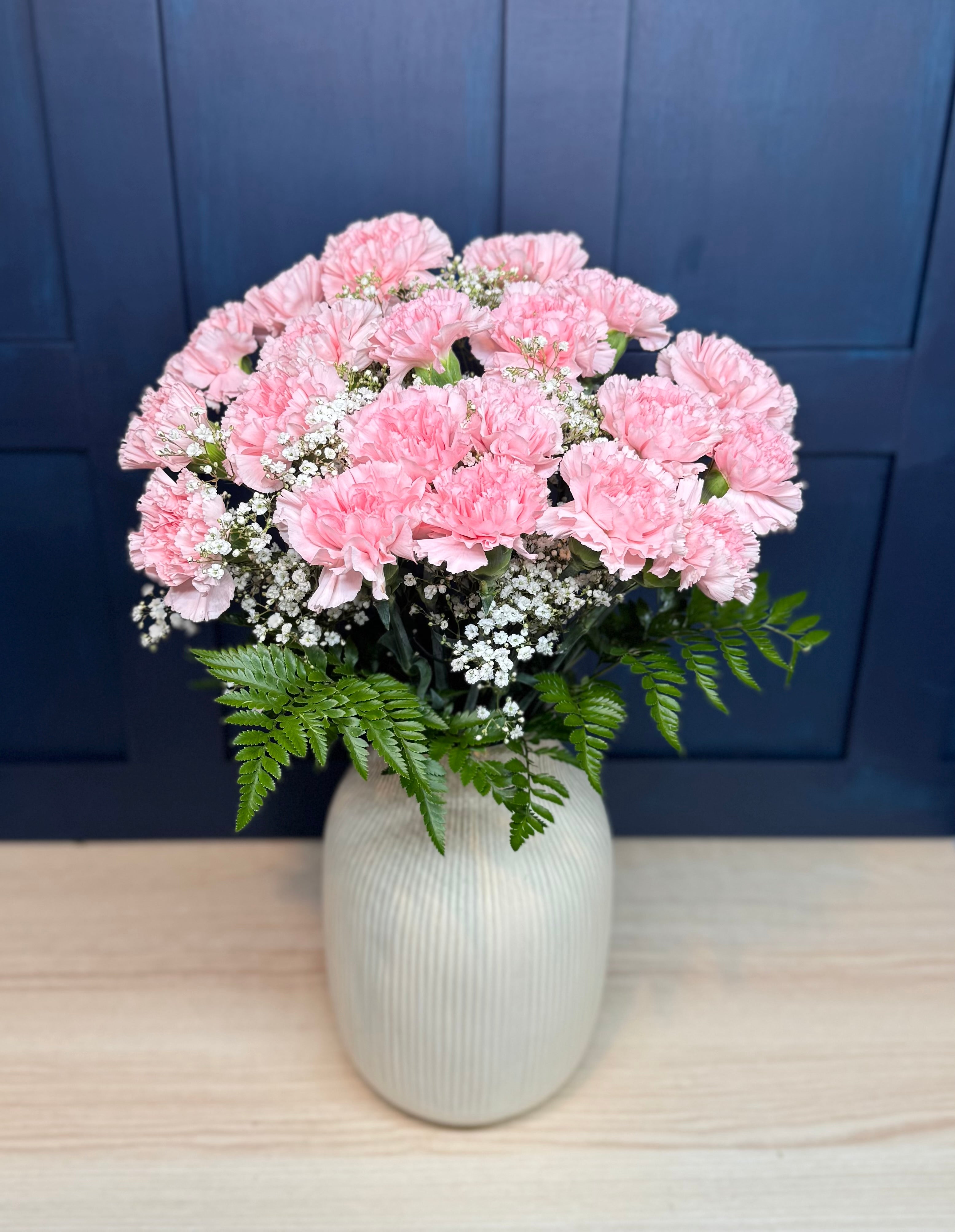 Pink Carnations Bouquet – FlowersByPost